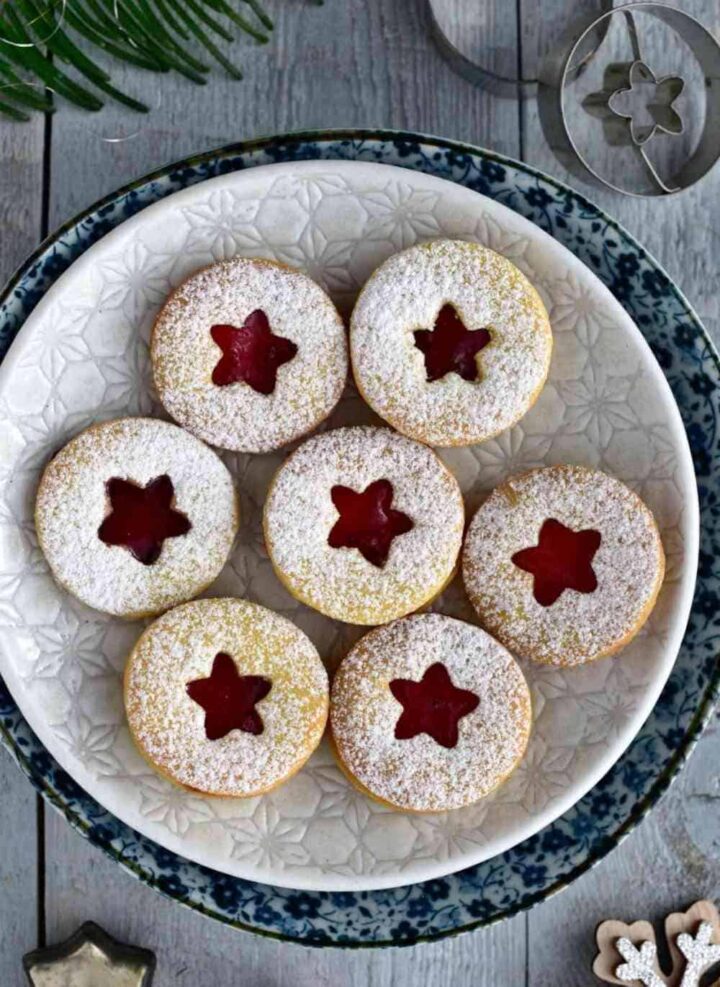 Linzer Christmas Cookies – Czech Linecké Cukroví | Cook Like Czechs