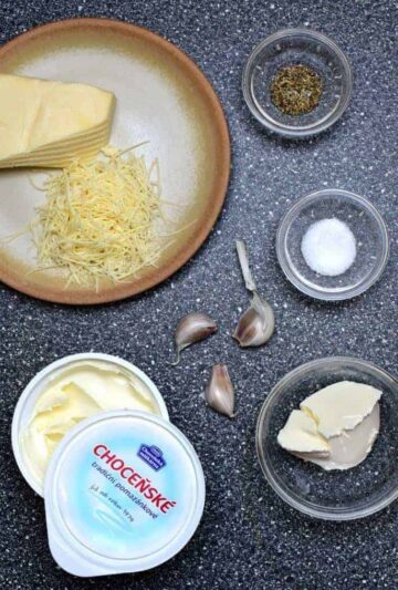 Czech Garlic Cheese Spread – Česneková pomazánka - Cook Like Czechs