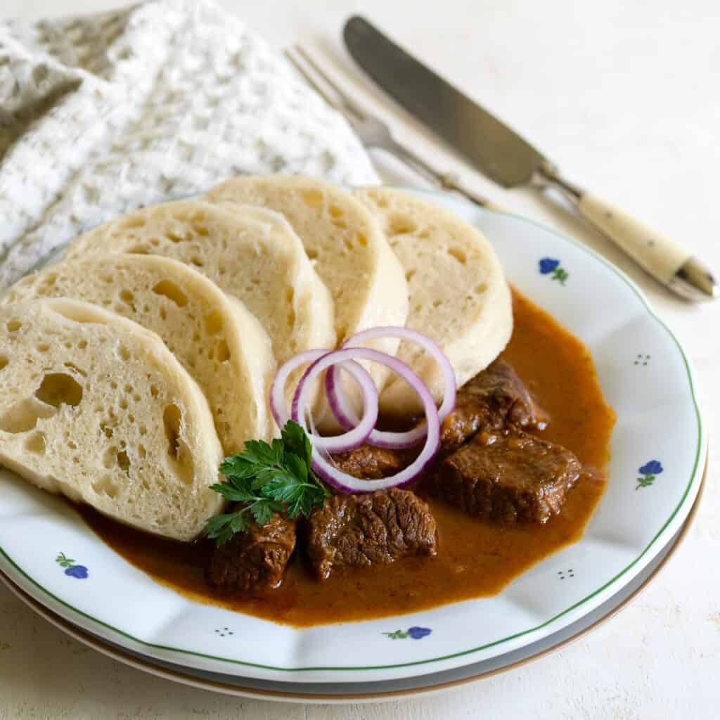 Czech Beef Goulash (Hovězí guláš) Authentic Recipe