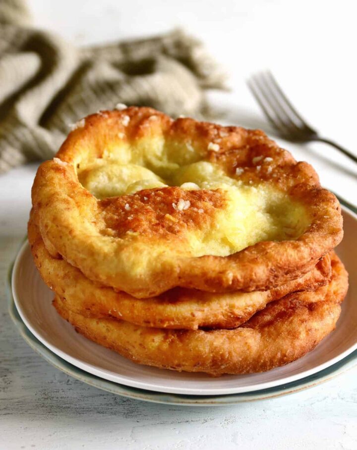Easy Langos Flatbread Recipe - Cook Like Czechs