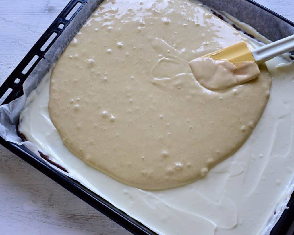 Three Layer Sheet Cake Recipe - Cook Like Czechs