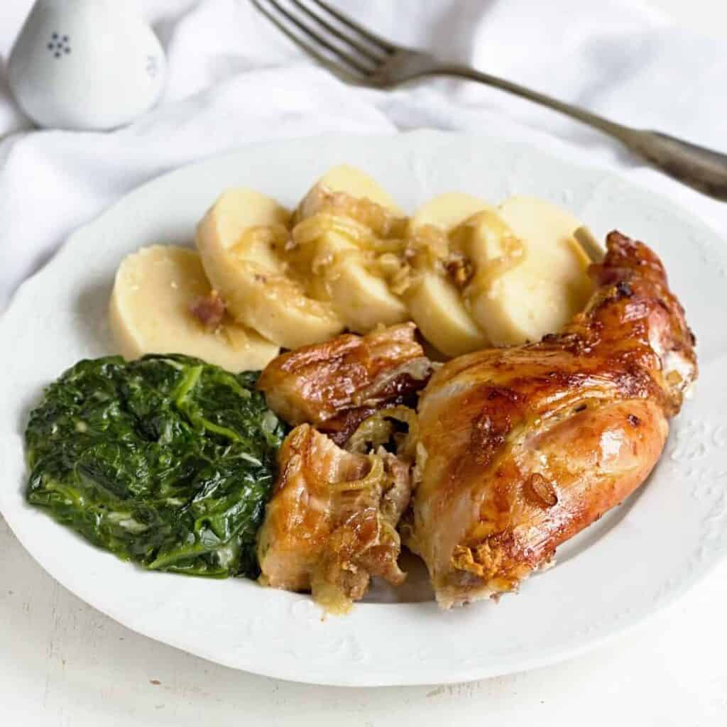 Garlic Roasted Rabbit - Cook Like Czechs