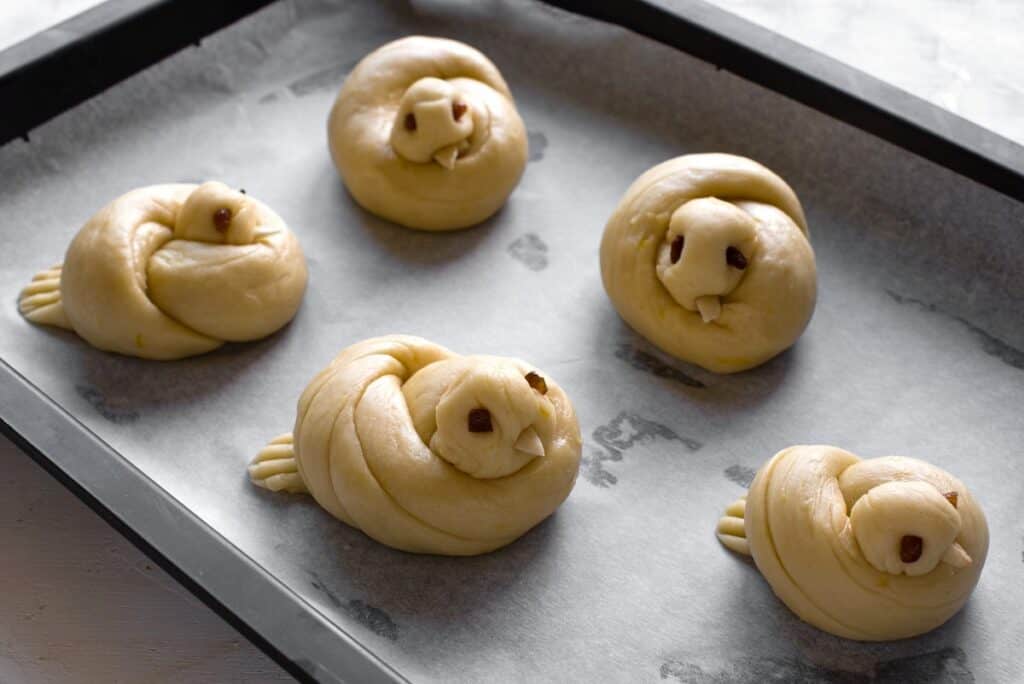 Baked Easter Birds - Cook Like Czechs