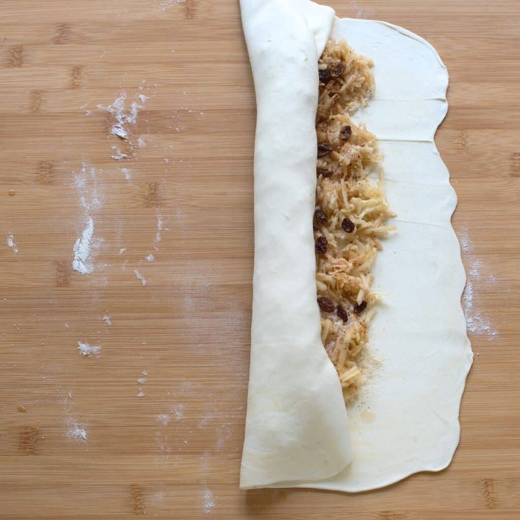 Easy Puff Pastry Apple Strudel - Cook Like Czechs