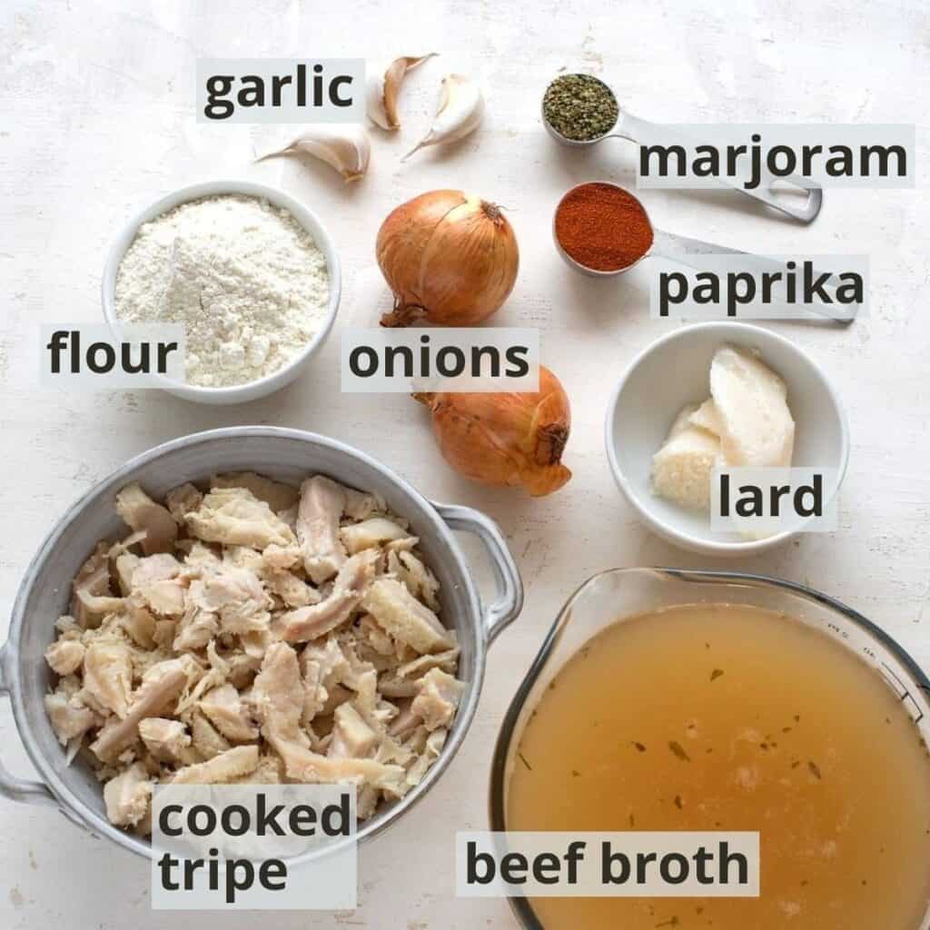 Beef Tripe Soup (Czech Dršťková polévka) - Cook Like Czechs