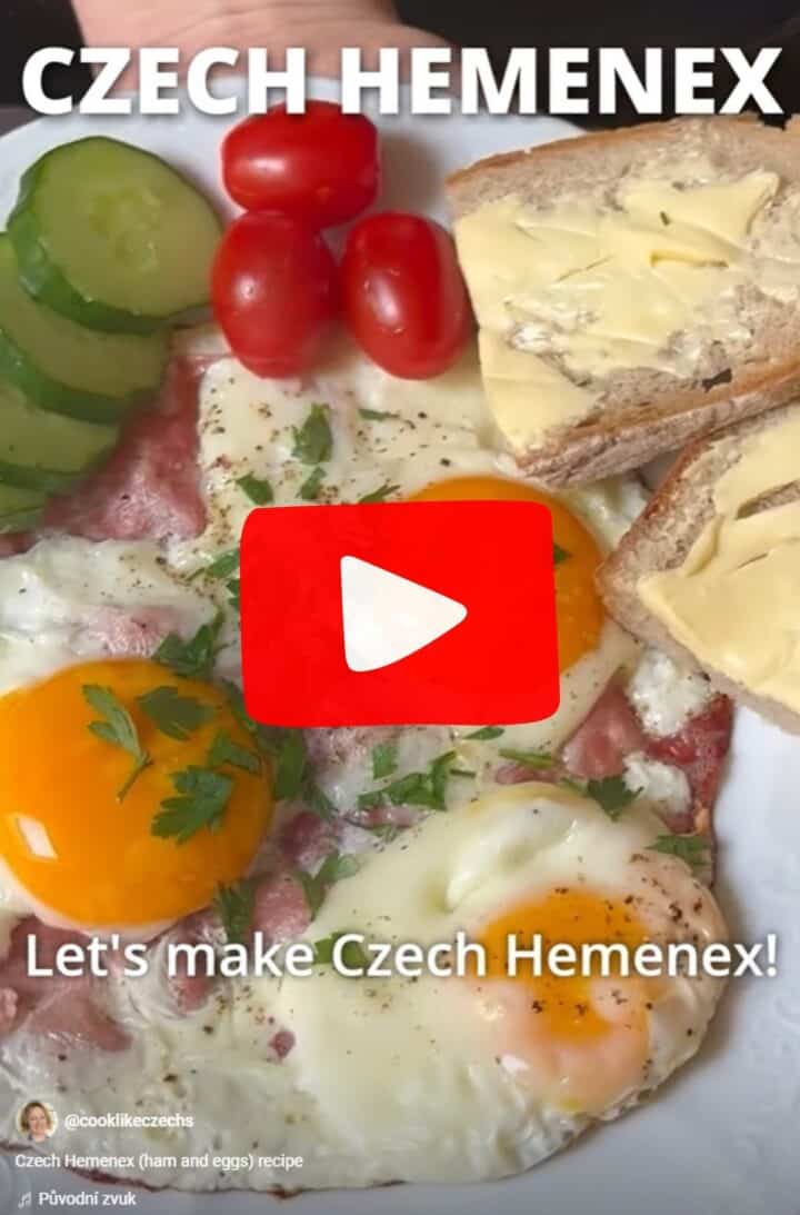 Hemenex (Czech Ham and Eggs) - Cook Like Czechs