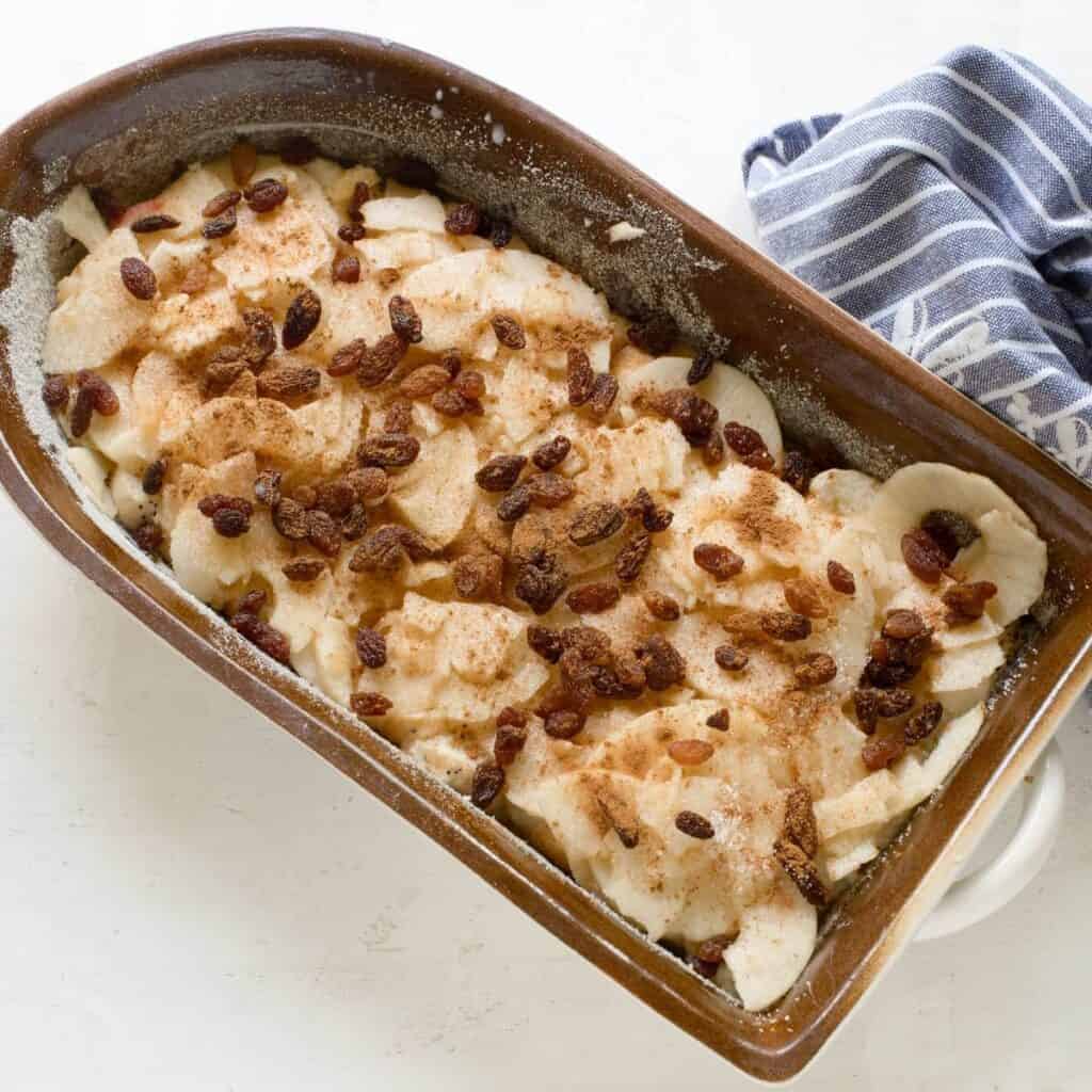 Apple Bread Pudding – Czech Žemlovka Recipe - Cook Like Czechs
